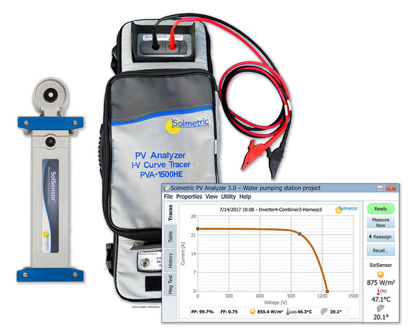 Solmetric PVA-1500HE PV Analyzer Kit: Professional-Grade