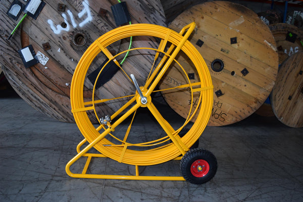 HD Series 11mm x 250m Conduit Duct Rodder w/ Standard Rod/ST