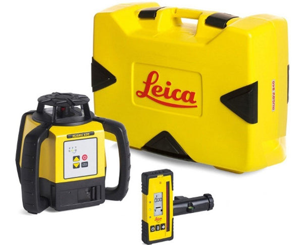 Leica Rugby 620 Rotary Laser Level with RodEye Receiver