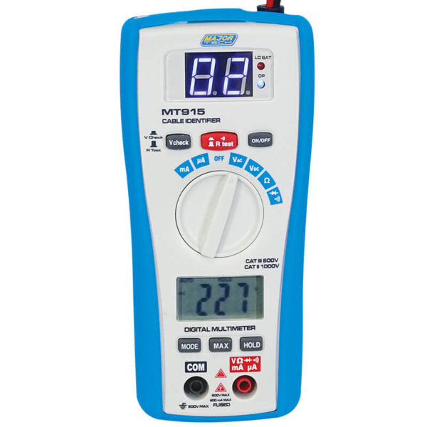 Major Tech MT915 2-in-1 Cable Finder & Multimeter
