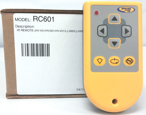 Spectra RC601 Remote Control for HV601/HV301/LL400 & Q102309