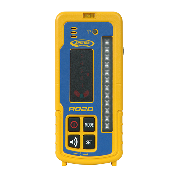 Spectra RD20 Wireless Remote DSP Machine Control for Laser Level