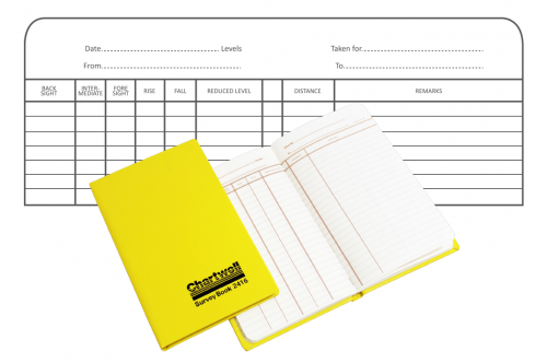 Chartwell Book C2416 Surveying Book Durable & Waterproof